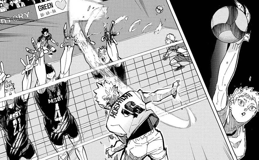 「Haikyuu!! Chapter 399 I love Kenma's expression here and I 」エンジェルの漫画