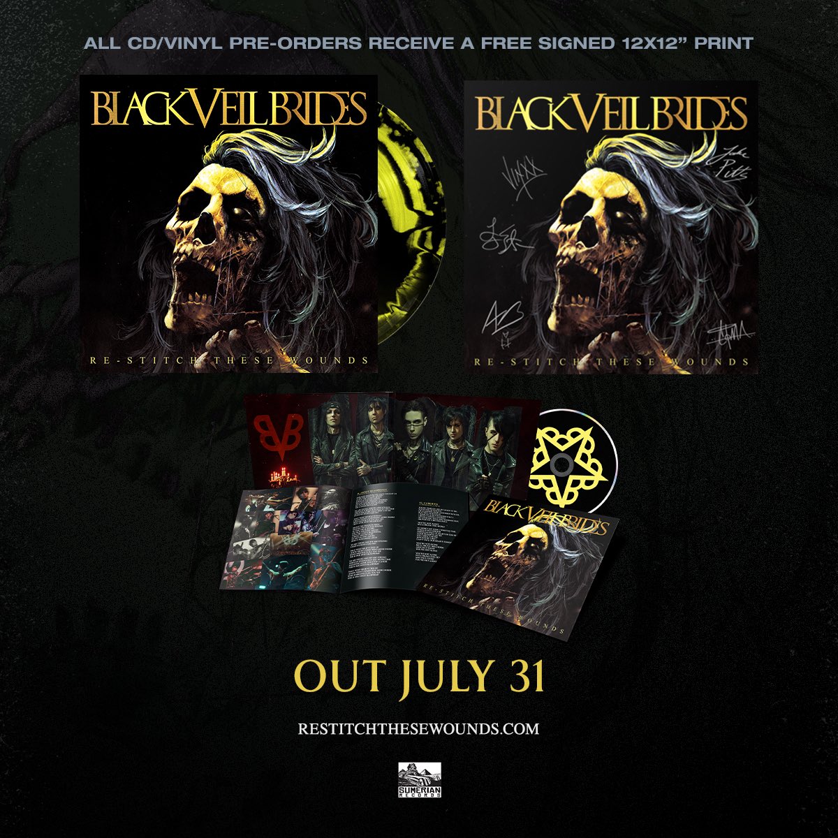 We Stitch These Wounds Album Cover