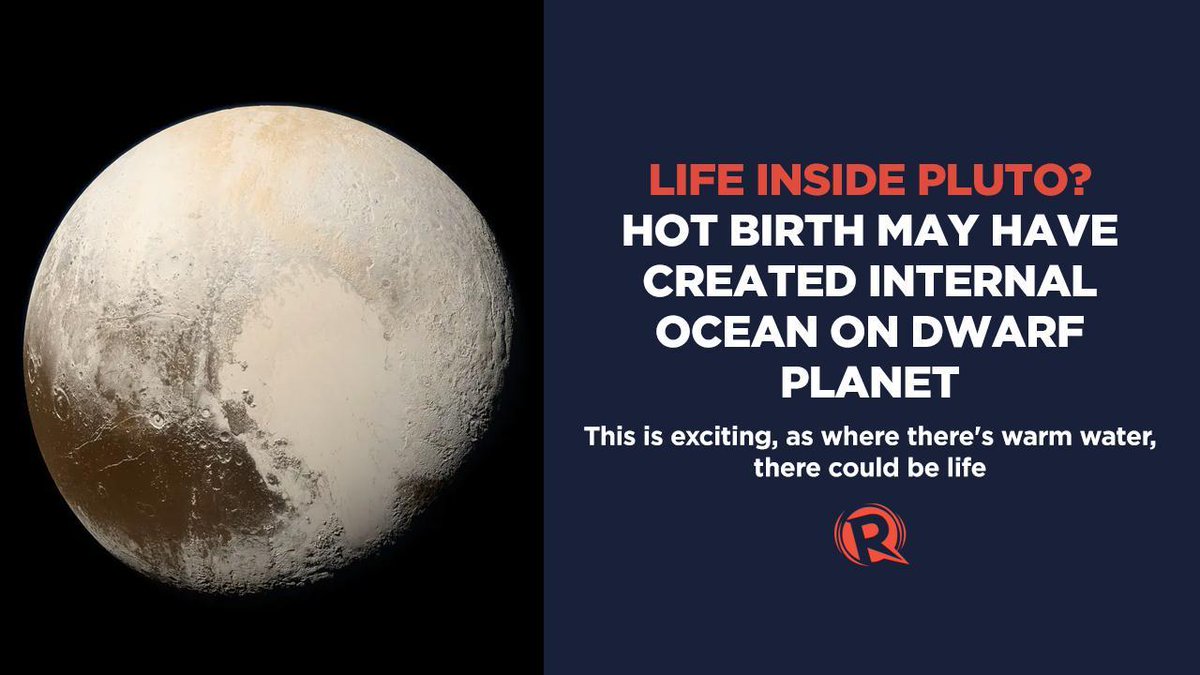 A new study, published in Nature Geoscience, suggests Pluto has had a ...