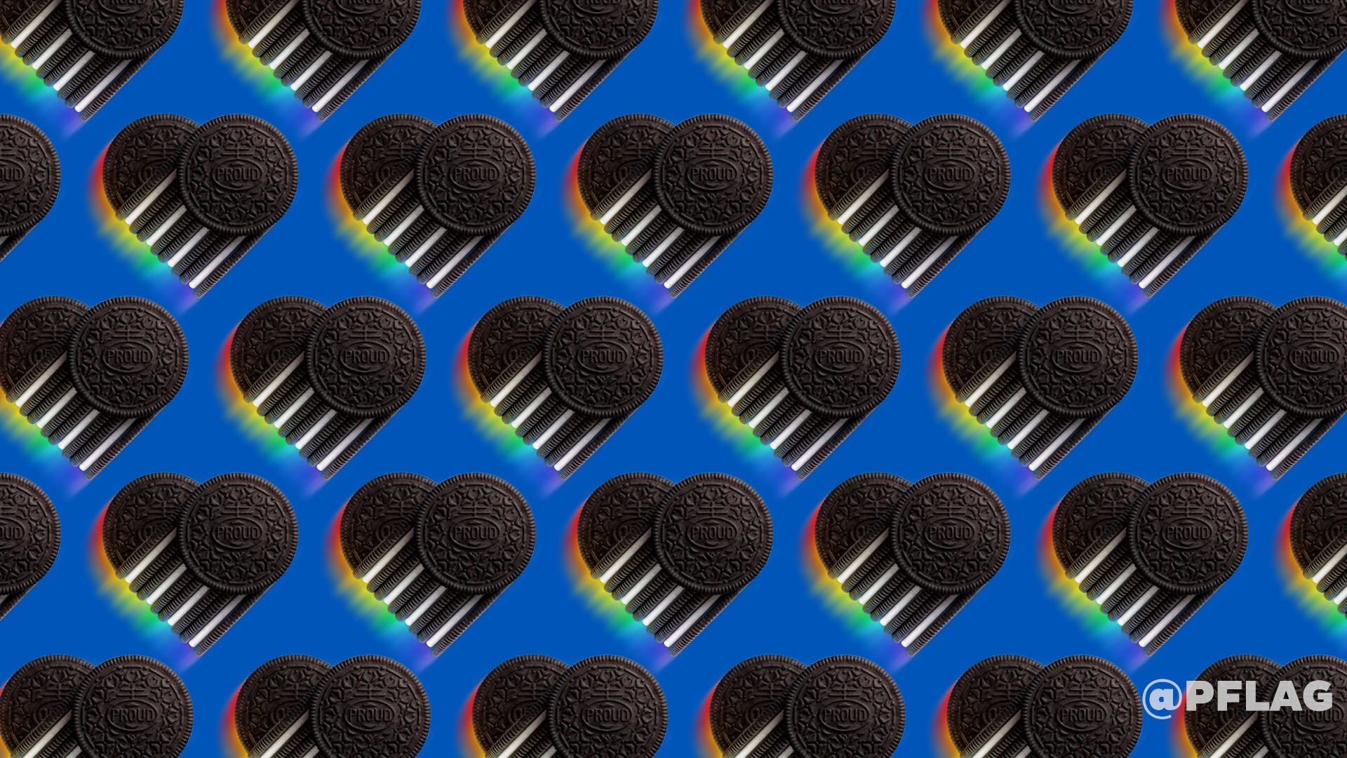 Rainbow Oreo Wallpaper