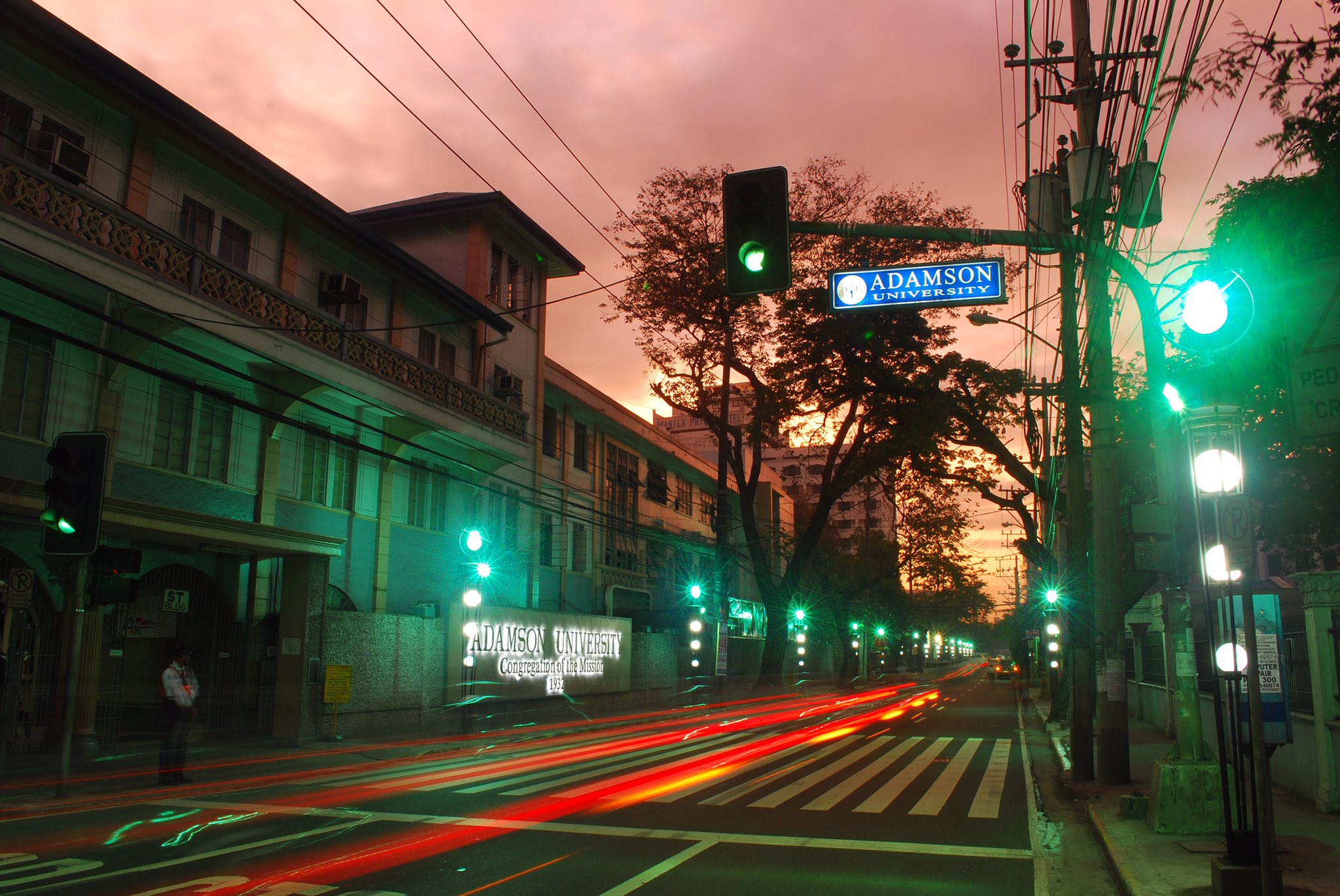 Adamson University St Building