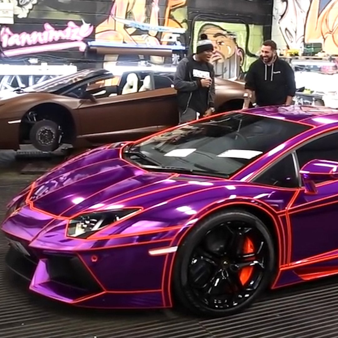 Celebrities like Harry Styles and KSI go to get their supercars wrapped ...
