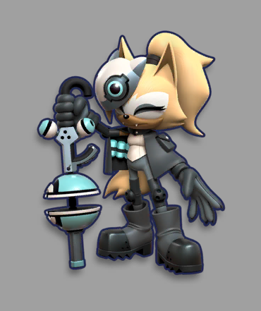 「Here are more Tangle and Whisper assets 」|Tails' Channelのイラスト