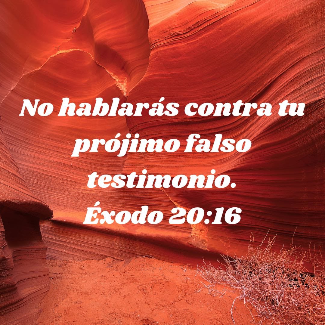 No Darás Falso Testimonio Contra Tu Prójimo