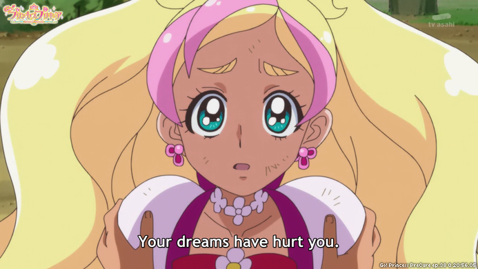 PreCure screenshots on Twitter: "Go! Princess PreCure ep.38 @ 20:56.05 "Your dreams have hurt ...