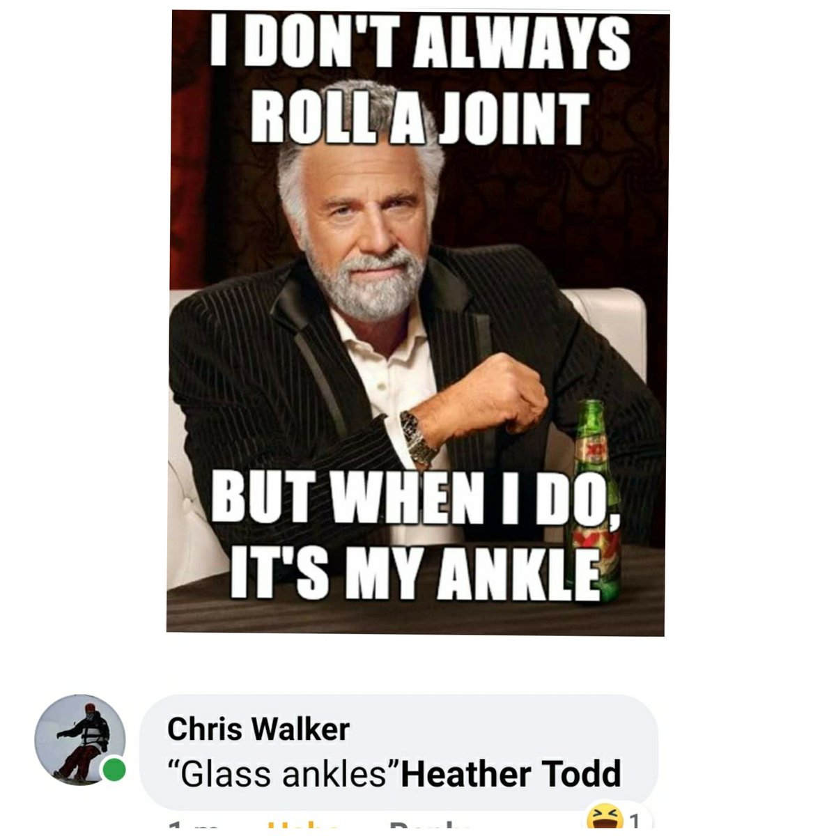 Roll Ankle Memes Sprained My Ankle Falling From A Climb— The Dr.