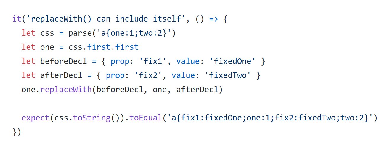 Postcss On Twitter Loguxio Stylelint Day 66 Postcss Highlightes Css Syntax In Css Syntax 