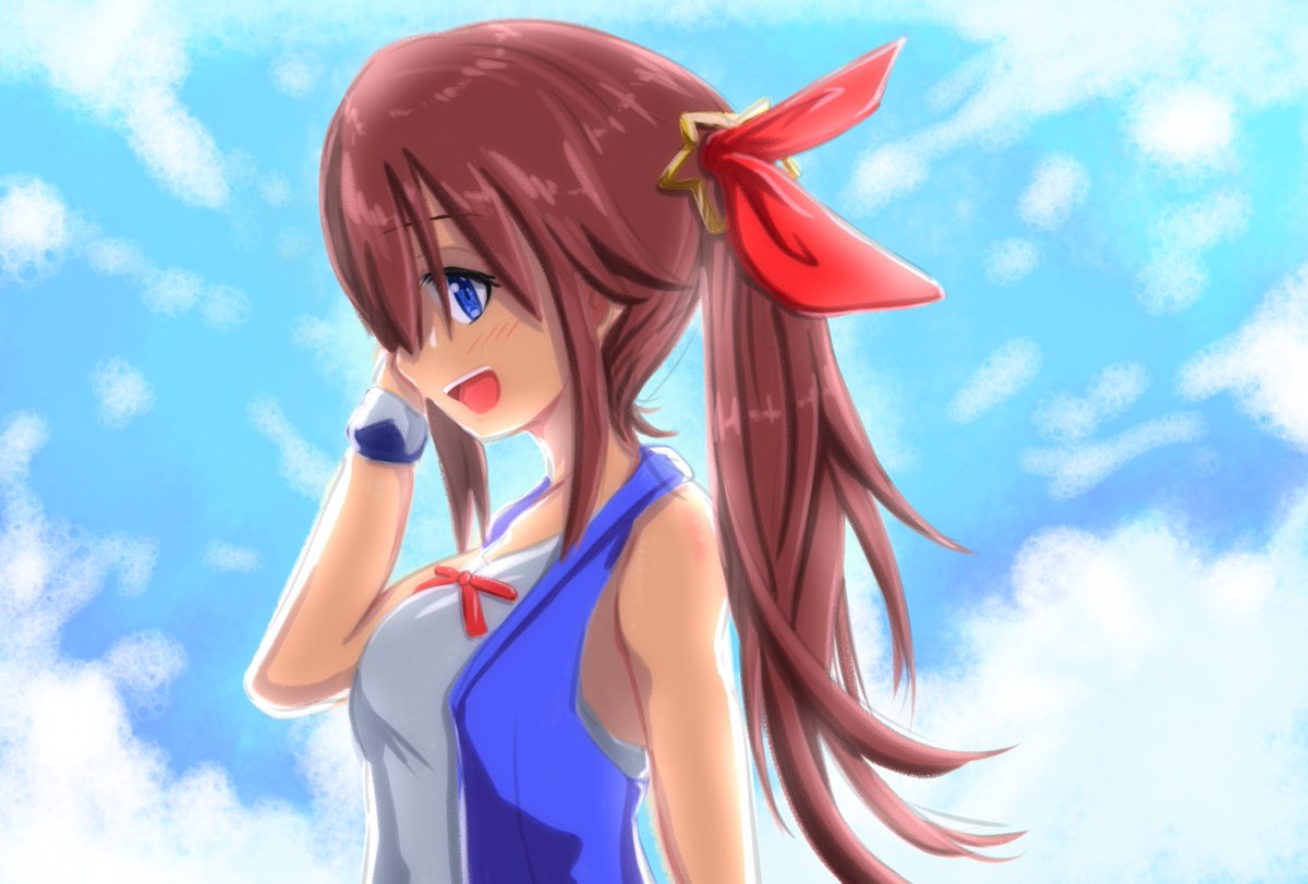 「青空のそら #soraArt 」|uirのイラスト