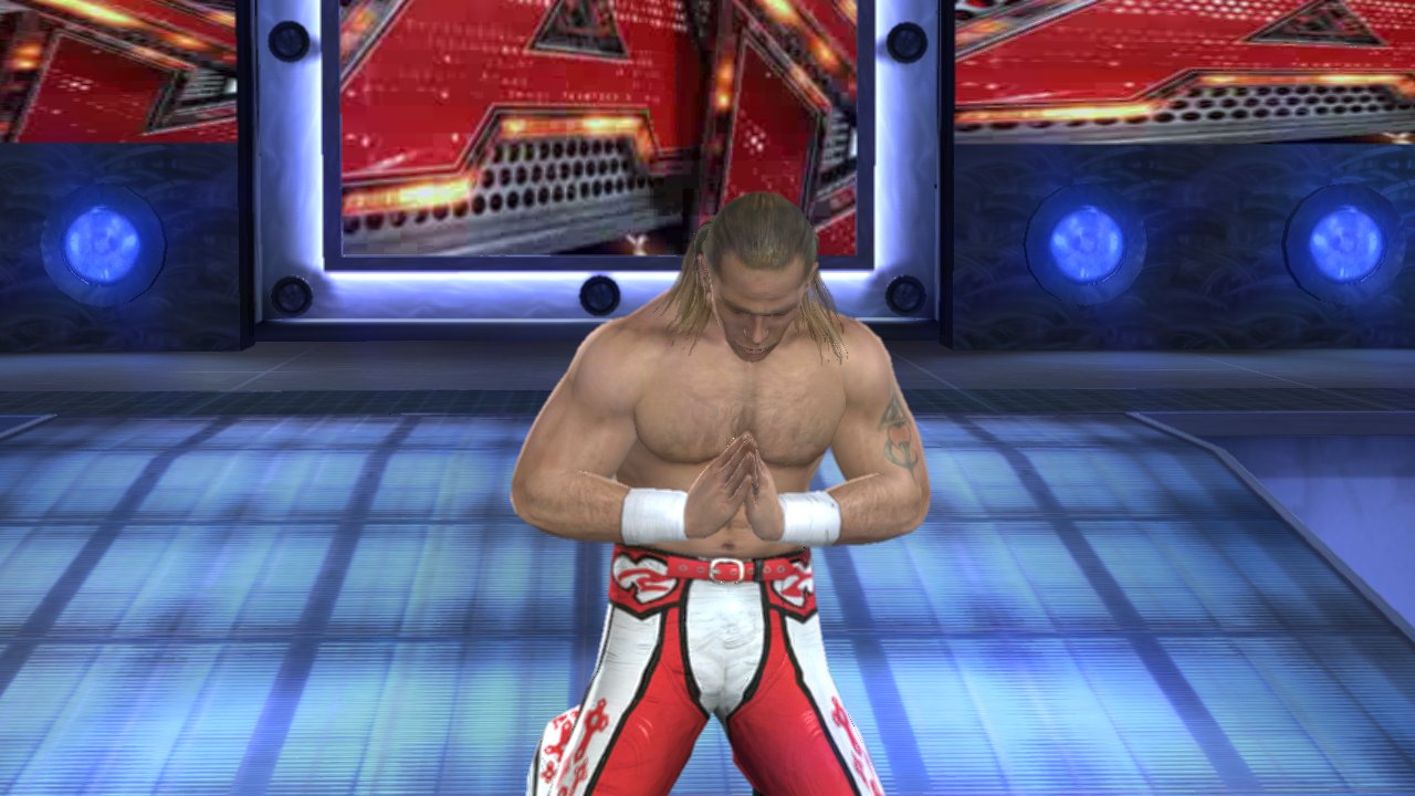 Shawn Michaels Blue Attire