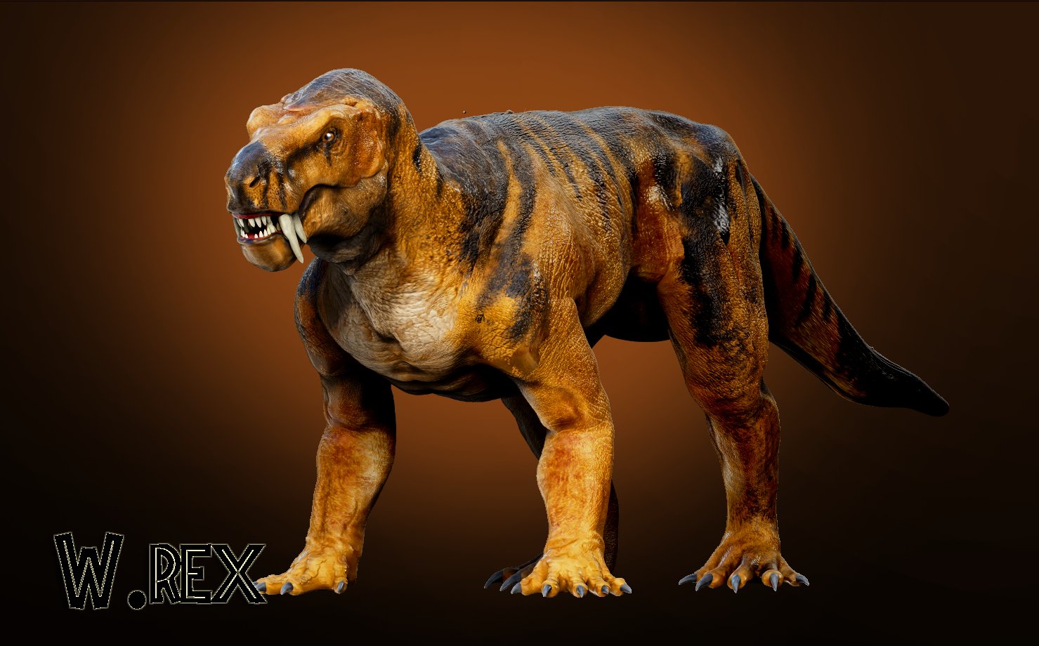 Gorgonopsid Vst Rex
