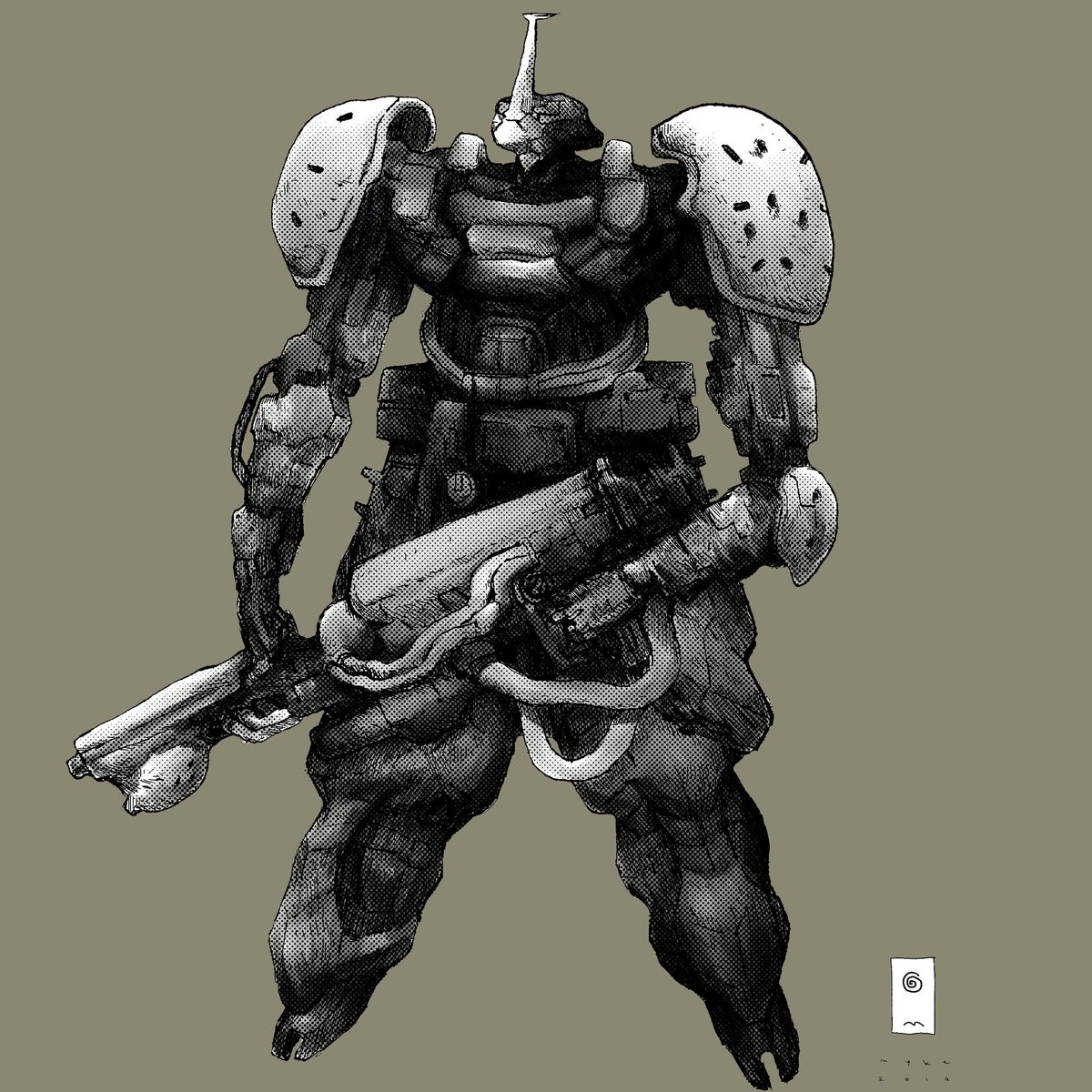 「Some late night sketchbooking 」Mykell Pledgerの漫画