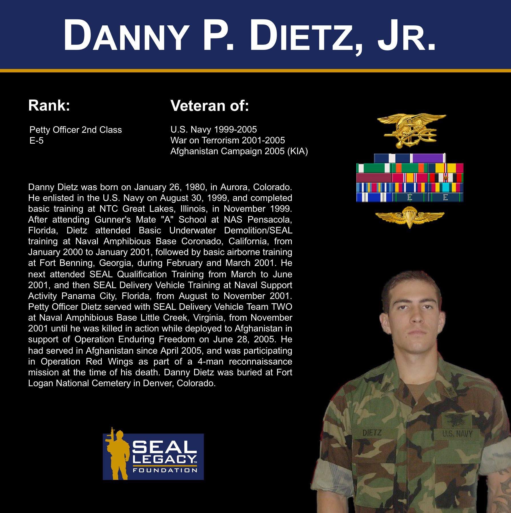 Danny Dietz Navy Seal