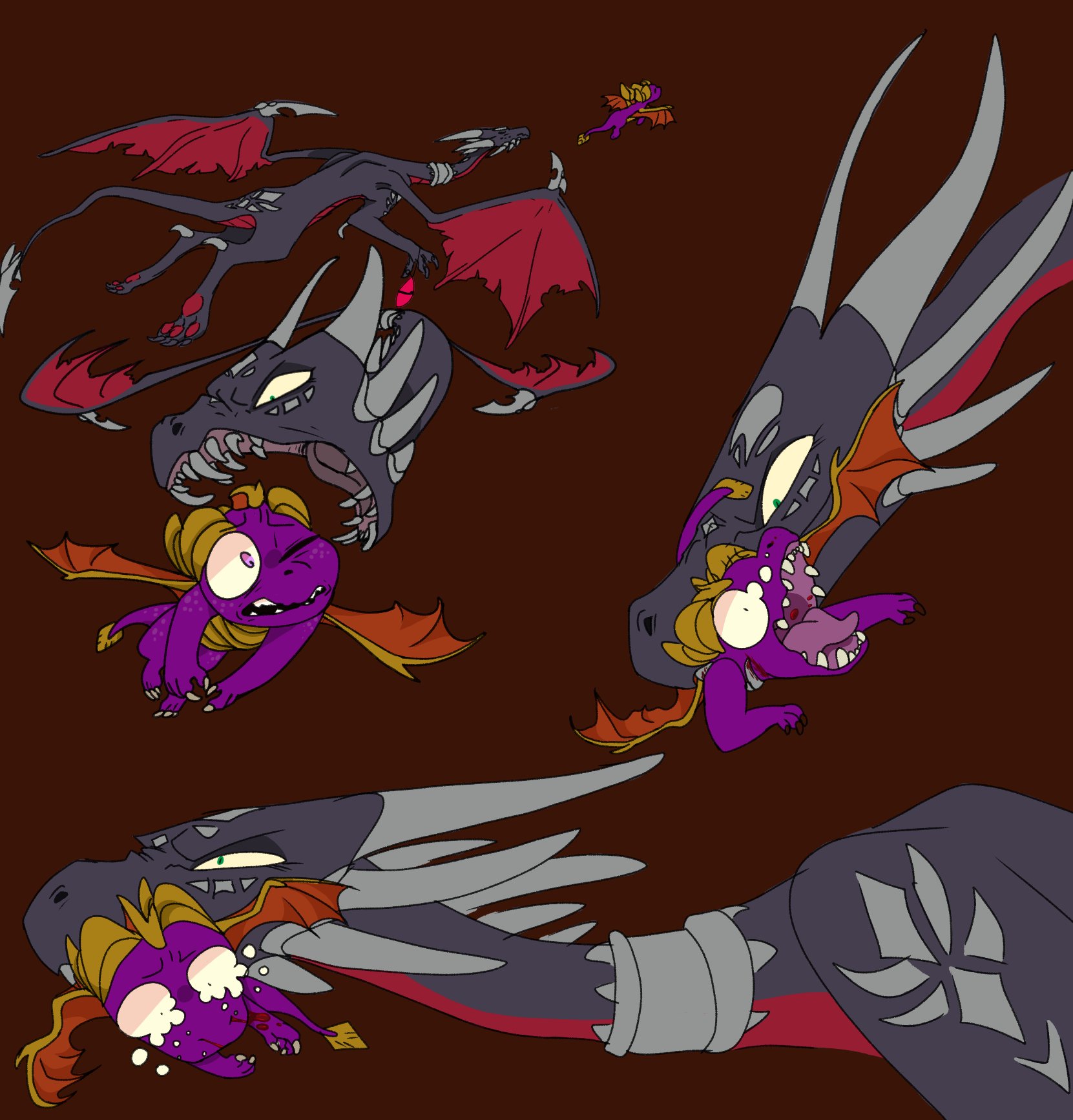 Spyro And Cynder Comics Deviantart