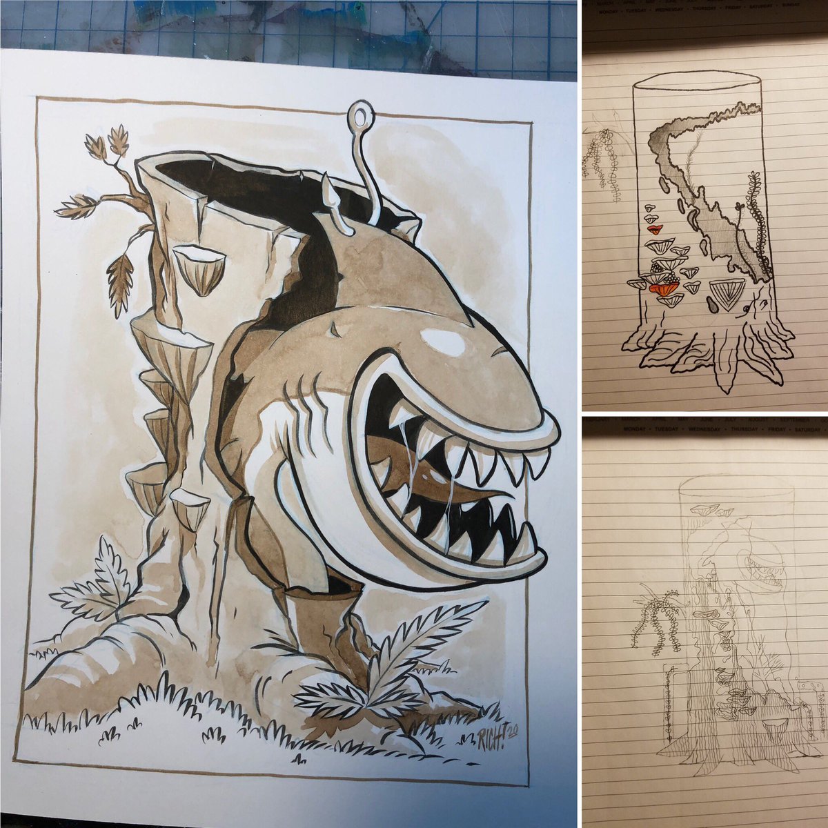 Chomper Plants Vs Zombies Drawing