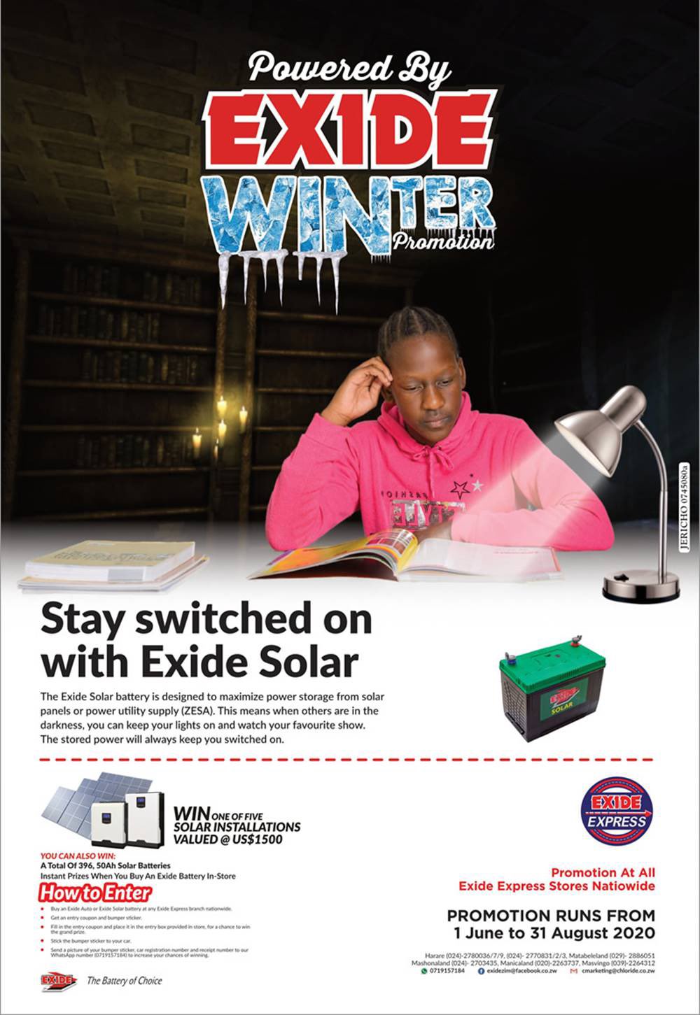 Exide Express Battery Logo