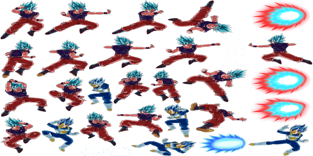 Super Saiyan Blue Goku Sprite T Goku Saiyan 700 Gameplay