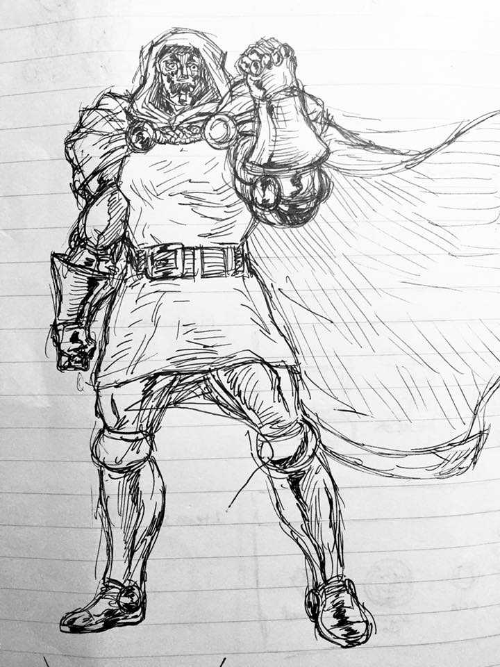 Doctor Doom Coloring Pages