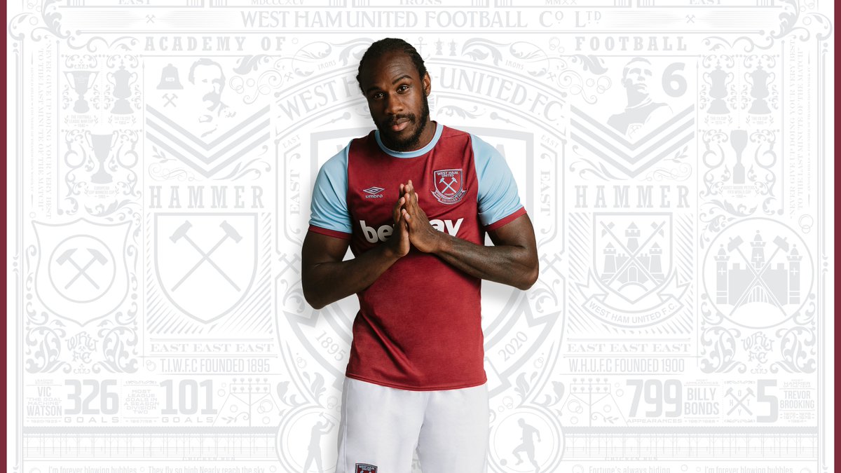 West Ham unveil new kit for 2020-21 season with special crest to mark ...