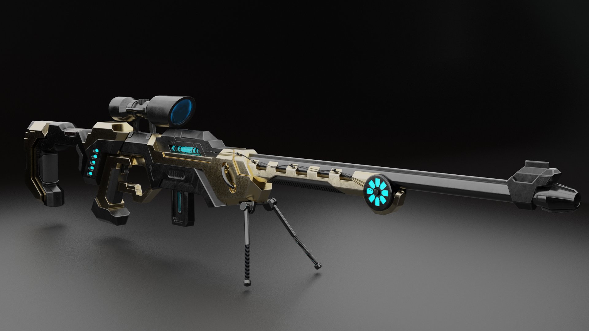 Sniper Sci Fi Art