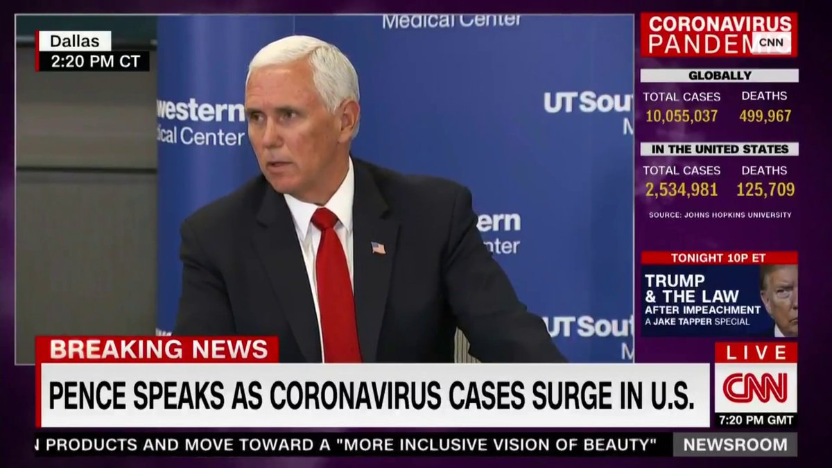 Vice President Mike Pence encouraged people living in areas with ...