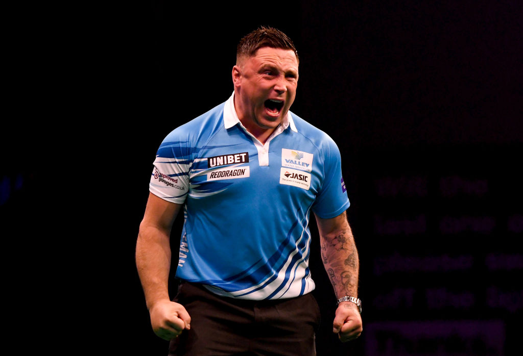 On this day in 2019, Gerwyn Price hit a nine-darter to seal a 6-4 ...