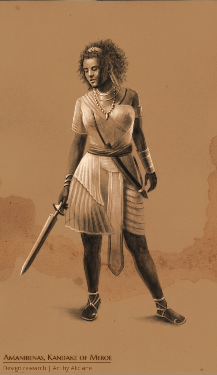 Ancient Nubian Queen