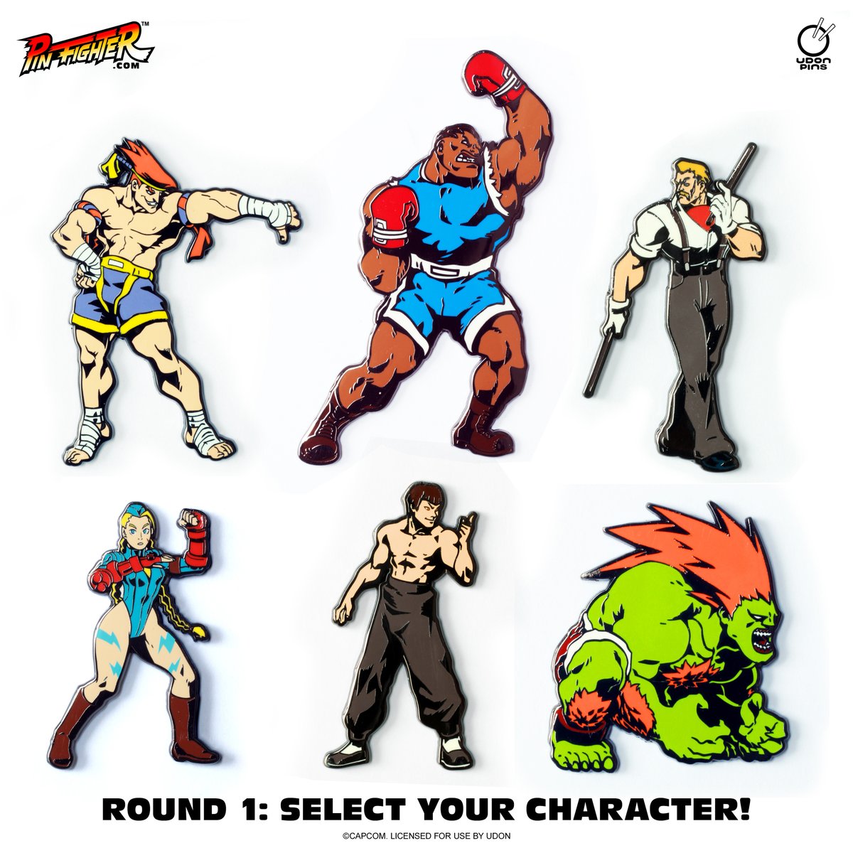Street Fighter 1 Character Select