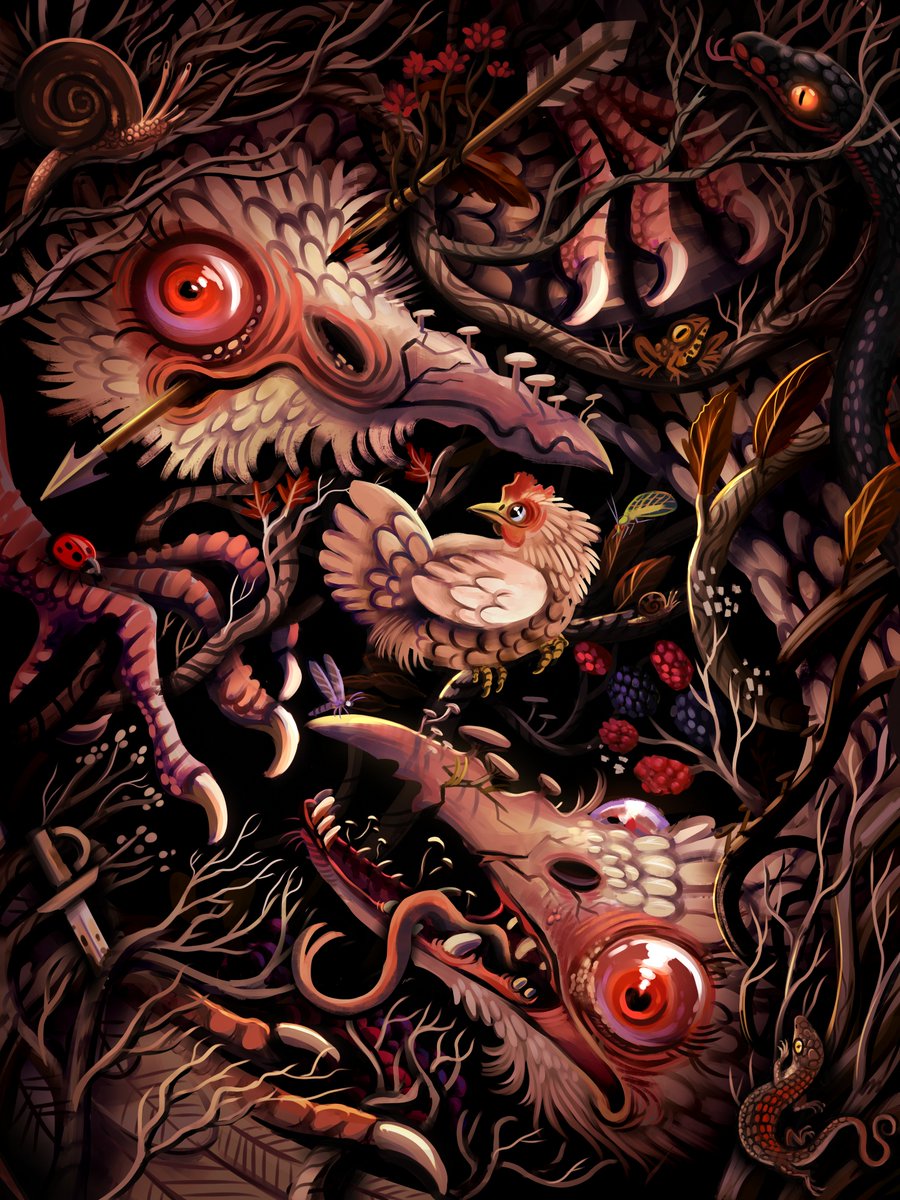 Dark Fairy Tale Illustrations