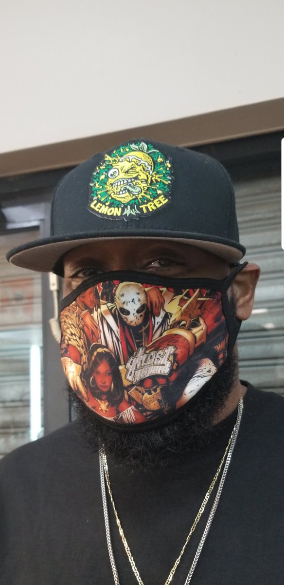 Ghostface Killah Wearing Mask