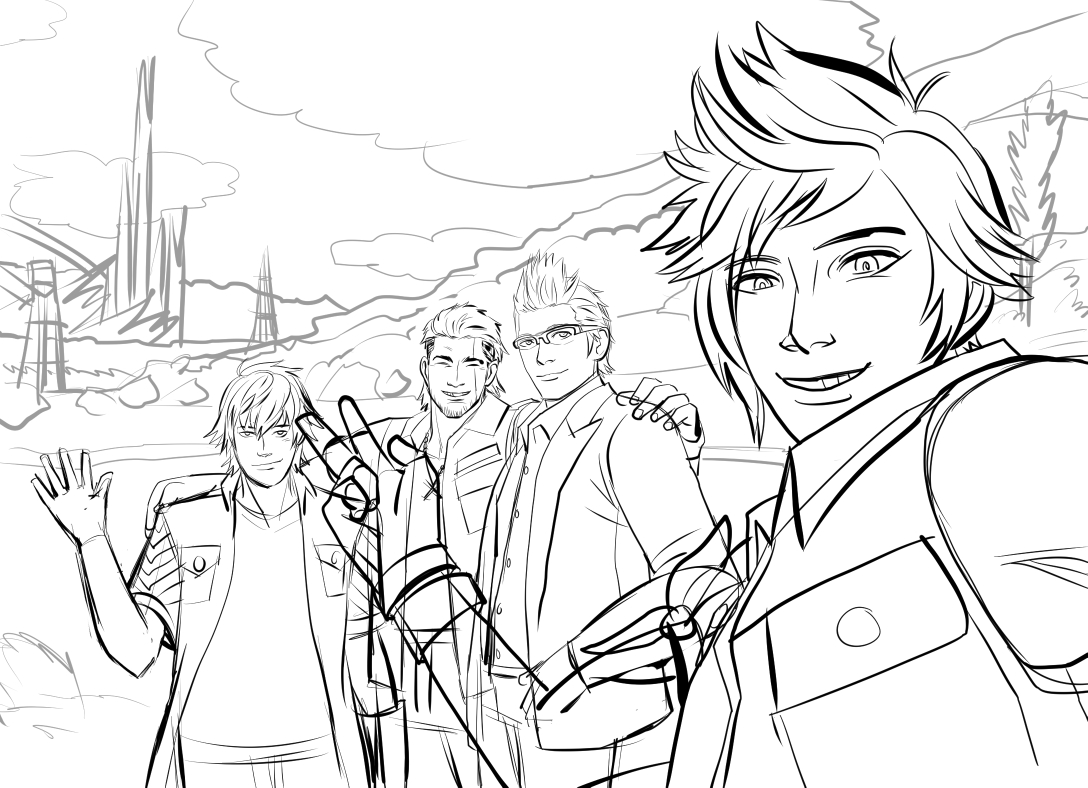 Final Fantasy X Coloring Pages