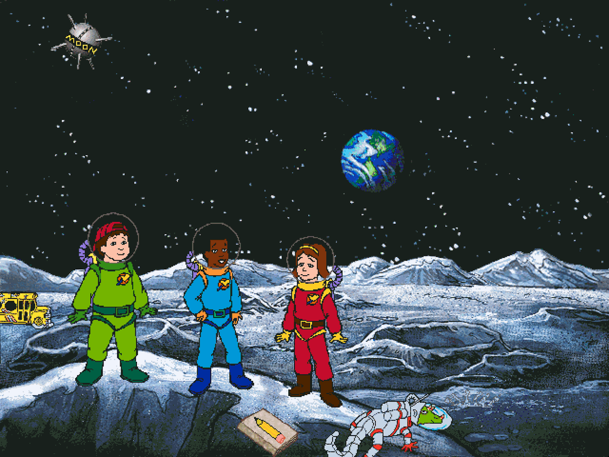 Magic School Bus Explores The Solar System