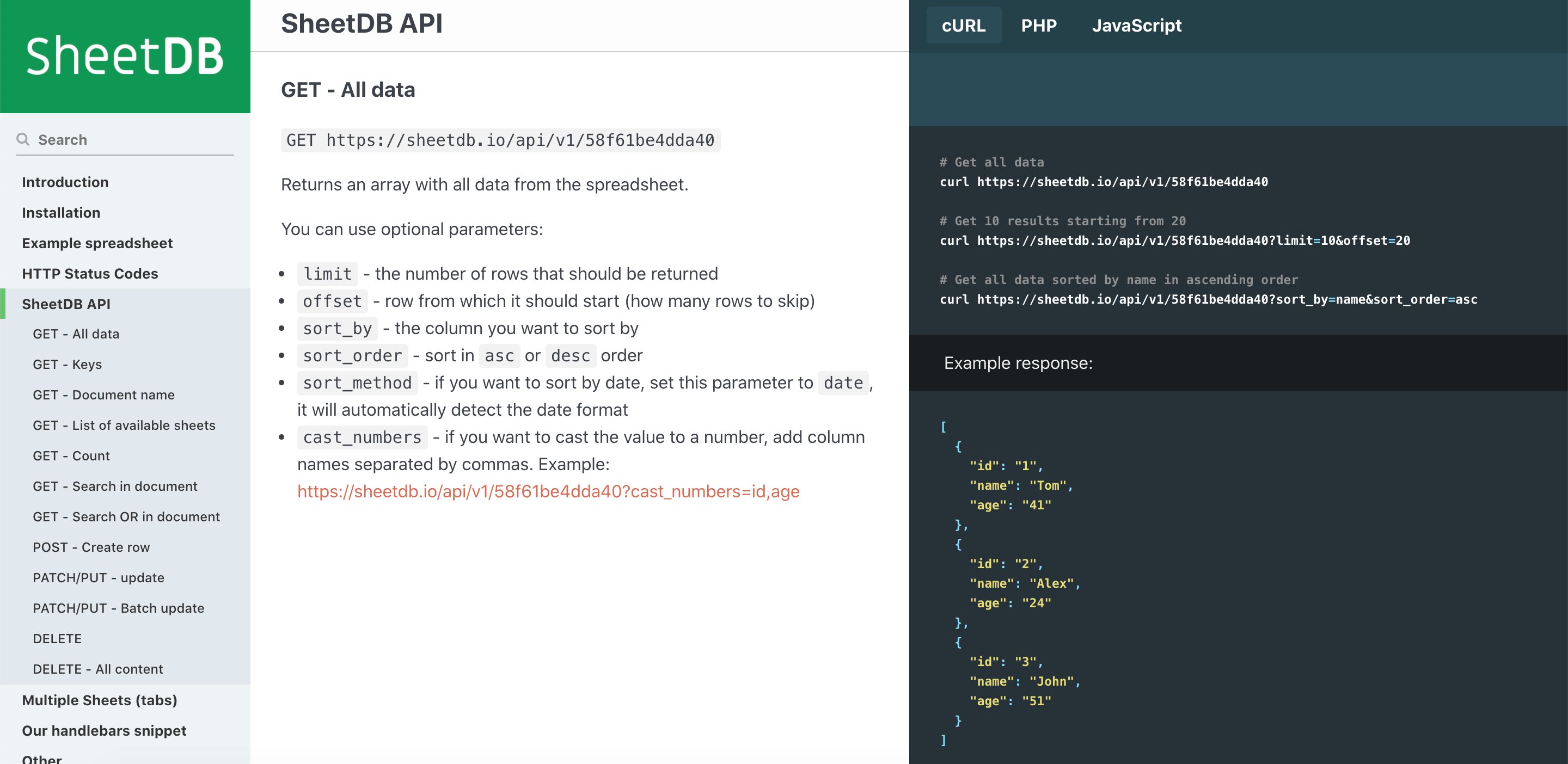 SheetDB (@SheetDB_io) / Twitter