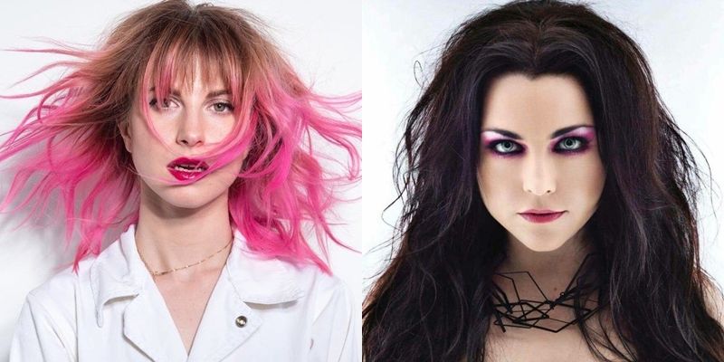 Amy Lee And Hayley Williams