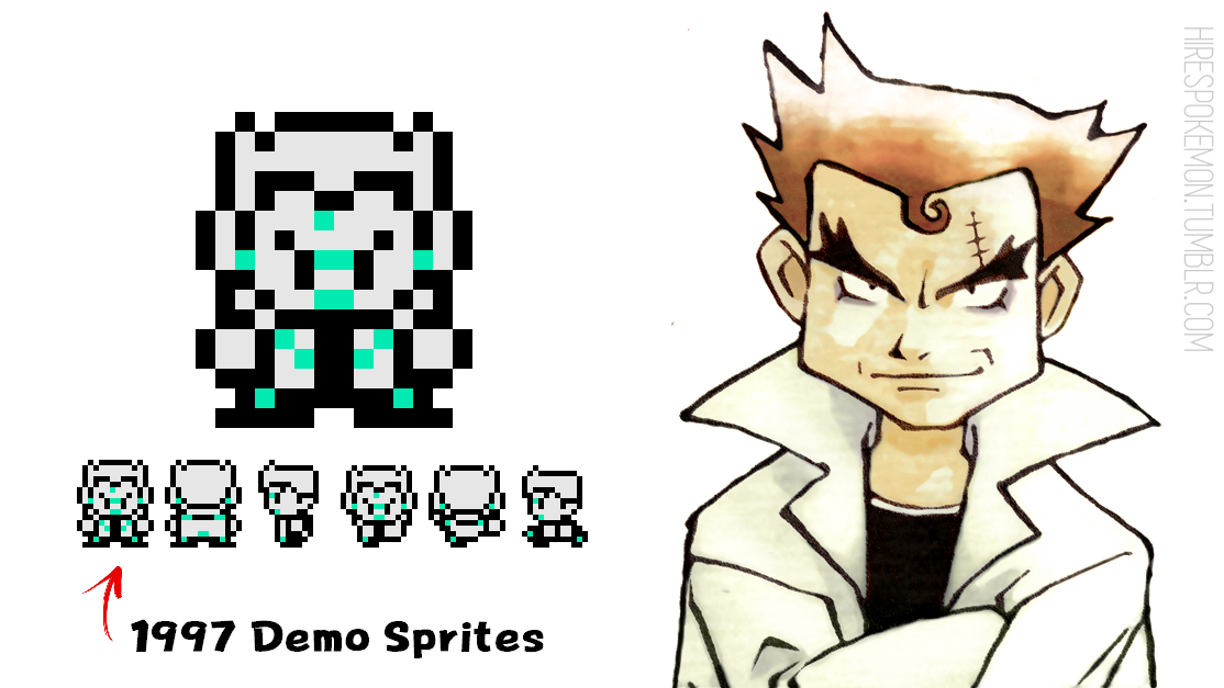 Pokemon Professor Oak Sprite