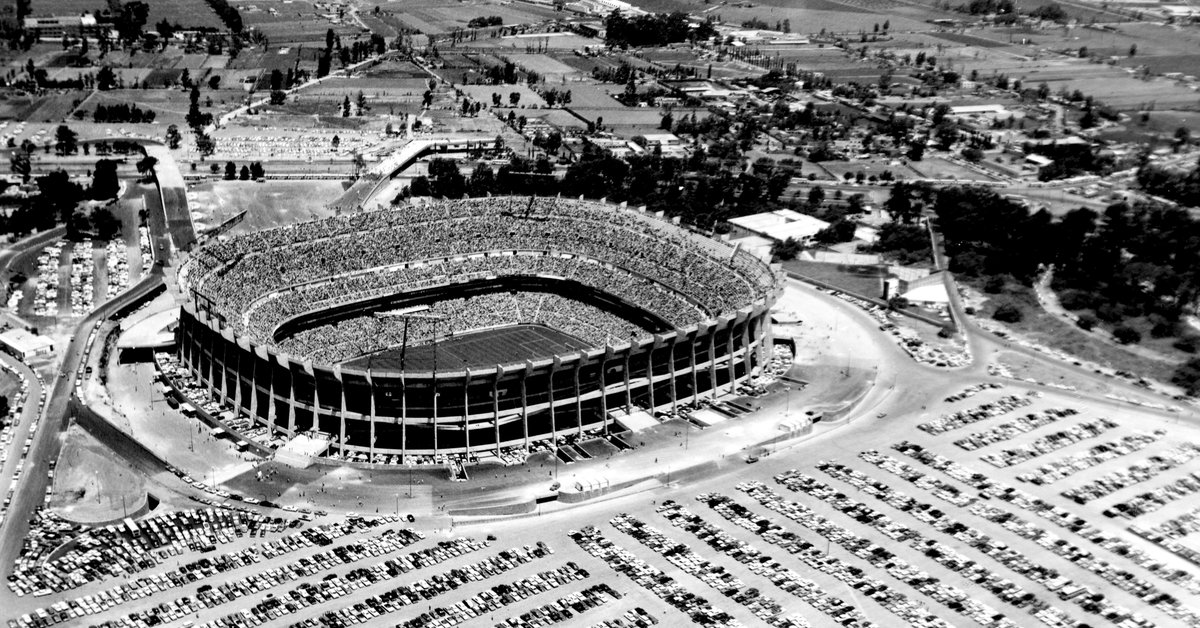 Estadio Azteca 1970
