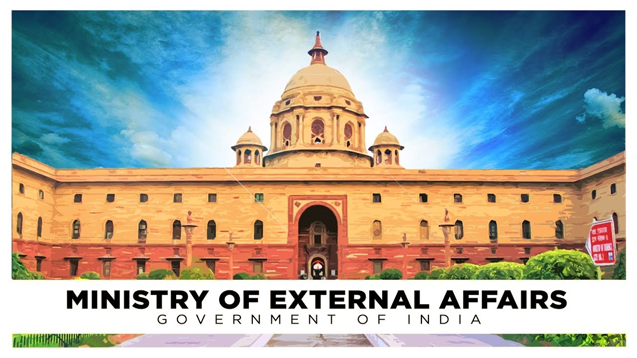 Ministry Of External Affairs India Logo On January 30, 2023, EAM Dr.