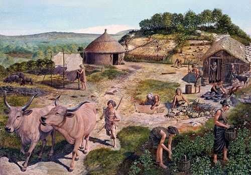Neolithic People Farming