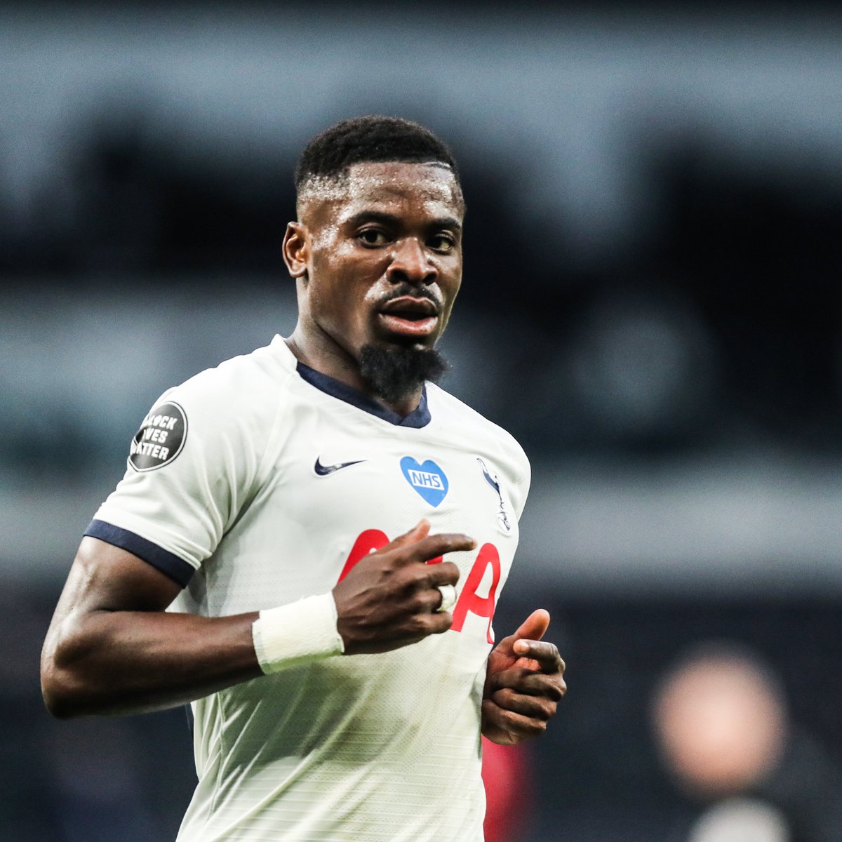 Serge Aurier starts for Tottenham today, just two days after the death ...
