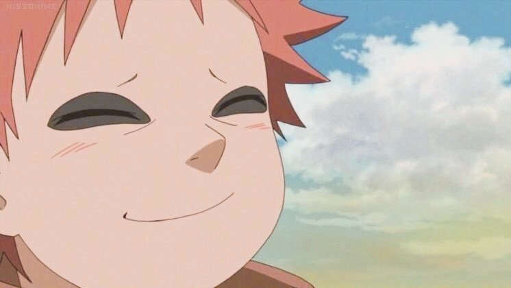 Gaara Blushing