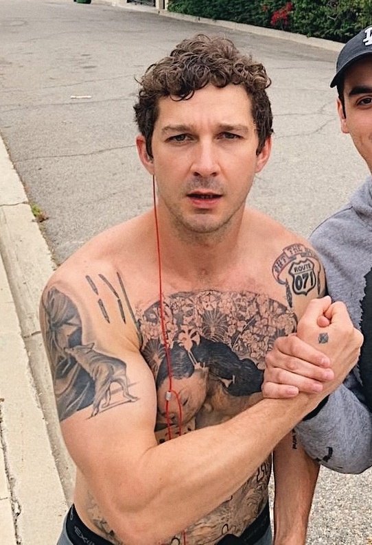 Shia Labeouf Tattoos