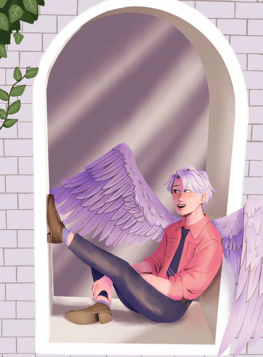 「hi i do illustrations of my own characte」|izzyの漫画