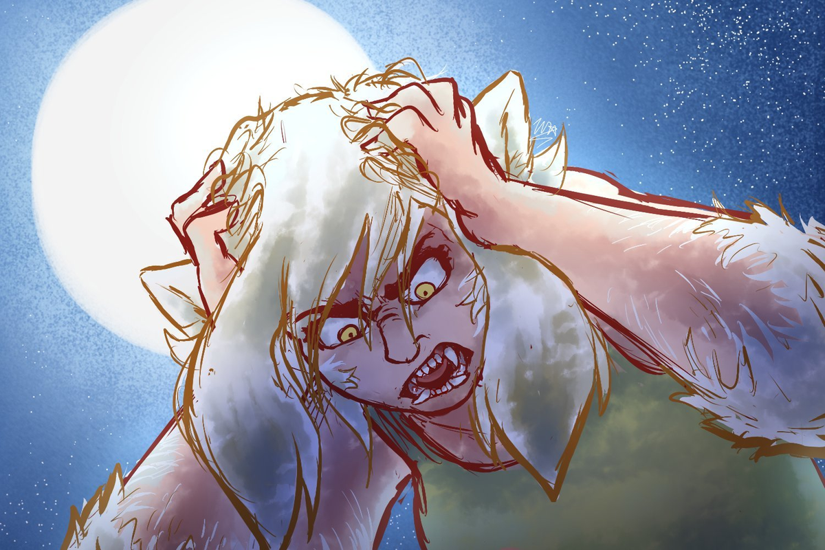 Werewolf Girl Transformation