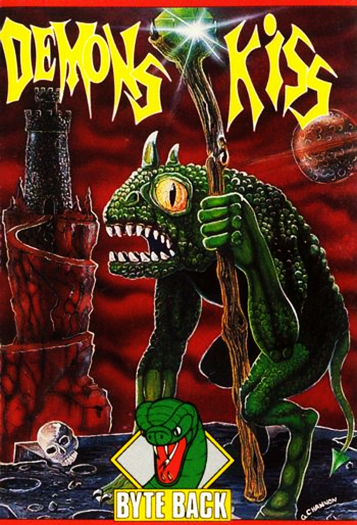 Cool Box Art on Twitter: "RT @CoolBoxArt: Demons Kiss / Commodore 64 / Byte Back / 1990"
