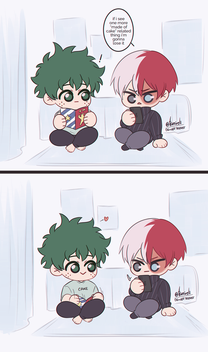 「Plot twist: he was too a ? all along #bnha #mha #tododeku 」Tami (semi ...