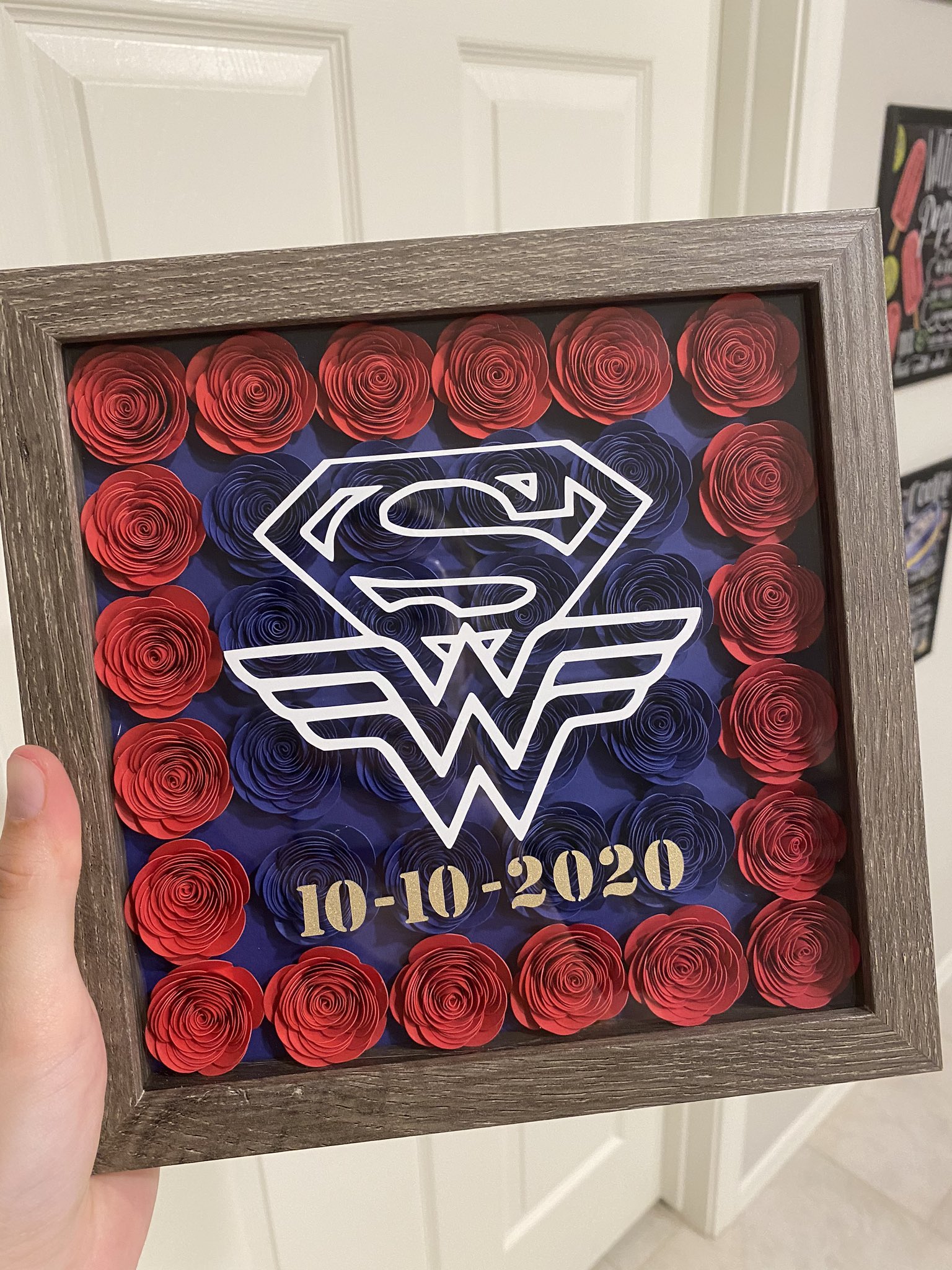 Superman And Wonder Woman Wedding