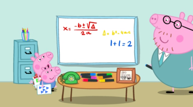 Quadratic Formula Cartoon