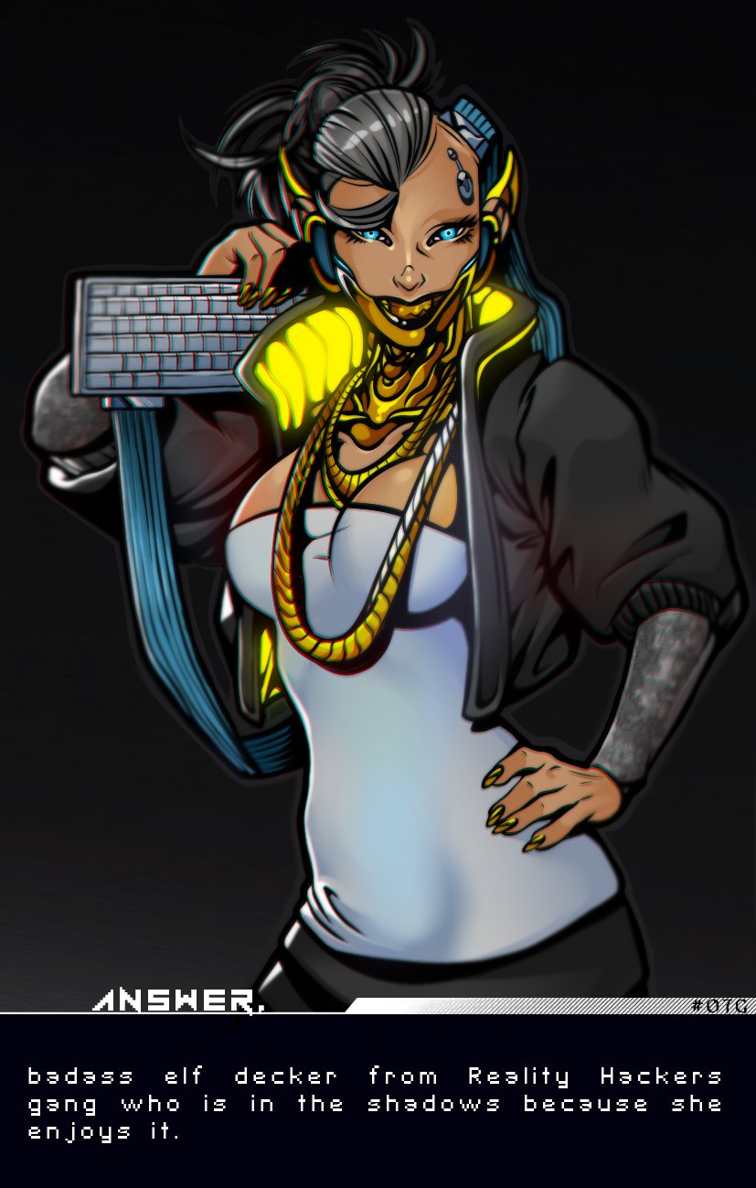 Shadowrun Art Decker