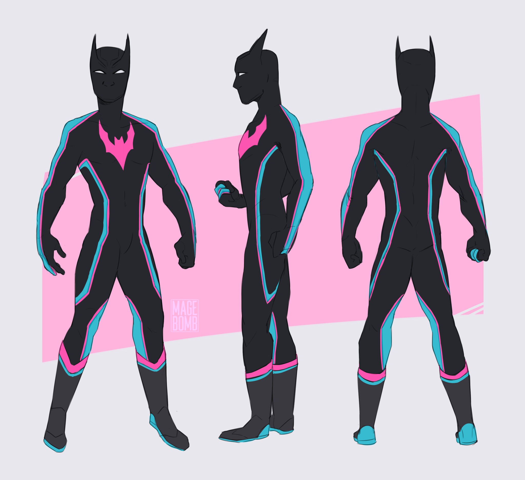 Batman Beyond Nightwing Suit