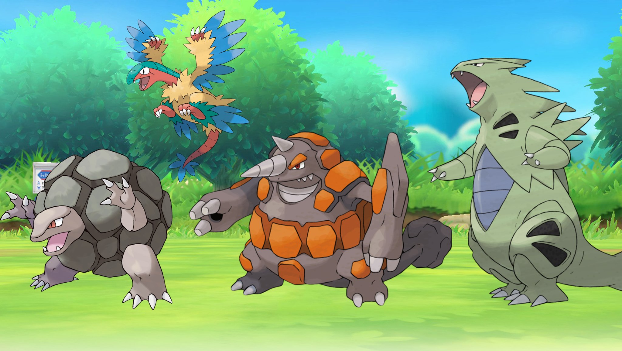 Pokemon Aggron Vs Tyranitar