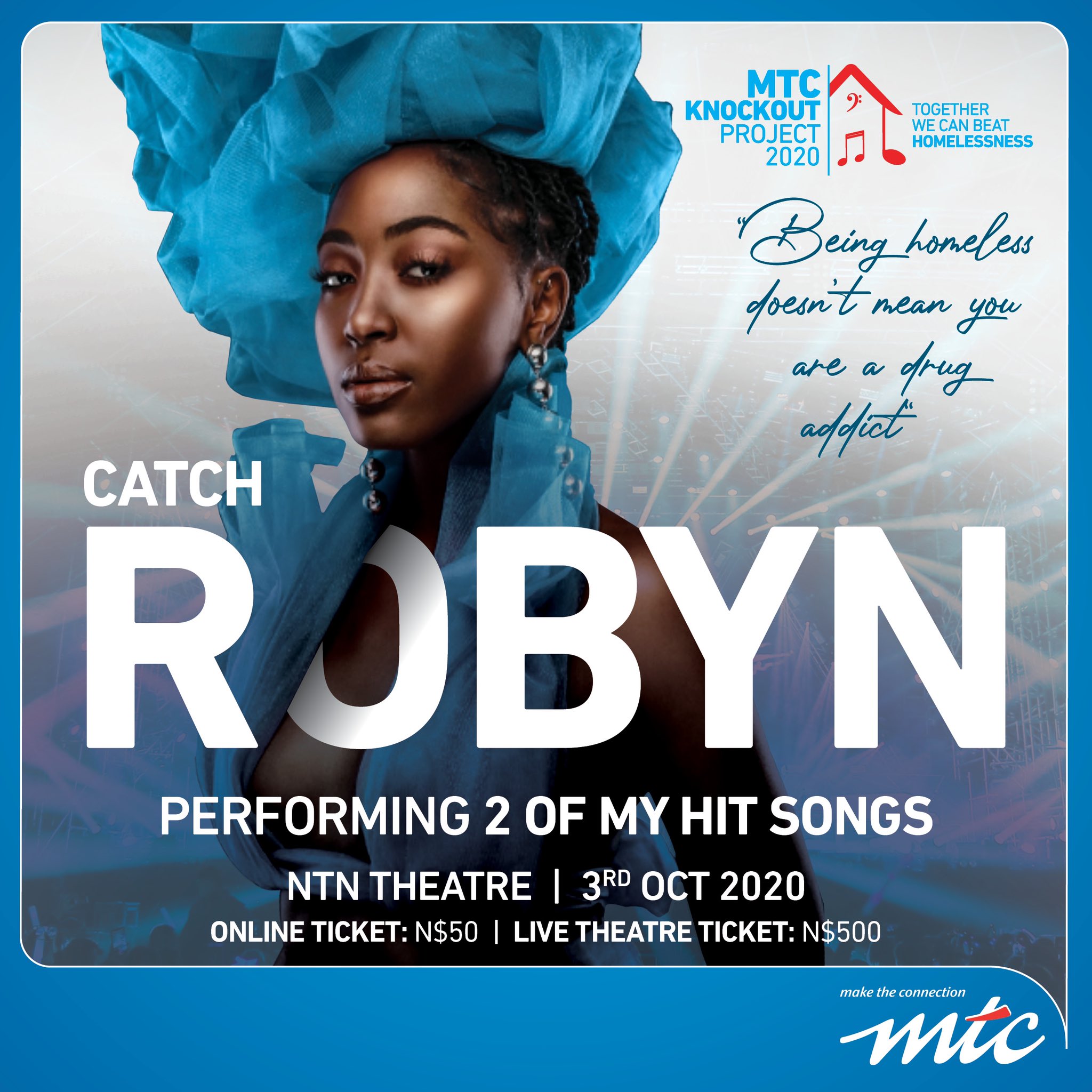 MTC Namibia on Twitter: "Catch #RobynNakaambo performing as @lioness_CilQ at the second edition ...